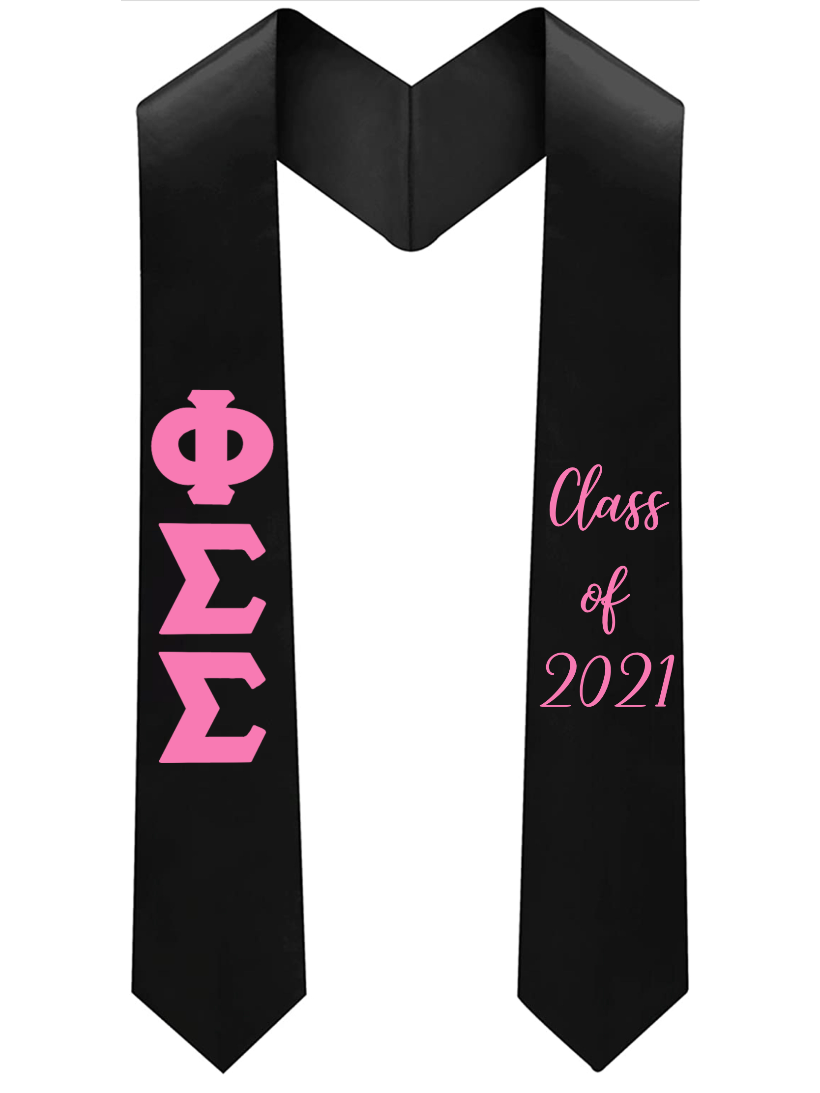 Custom Organization Graduation Stole, Graduation Stole, Greek life Sto ...